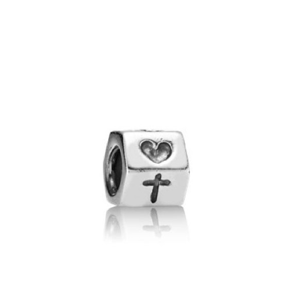 Pandora | Jewelry | Authentic Pandora Retired Faith Hope Love Sterling ...